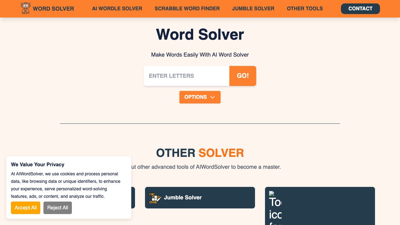 AIWordSolver - Tools Directory | Toolidx