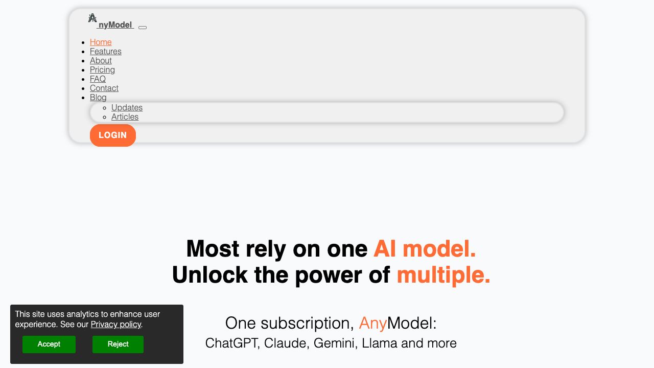 AnyModel - Tools Directory | Toolidx