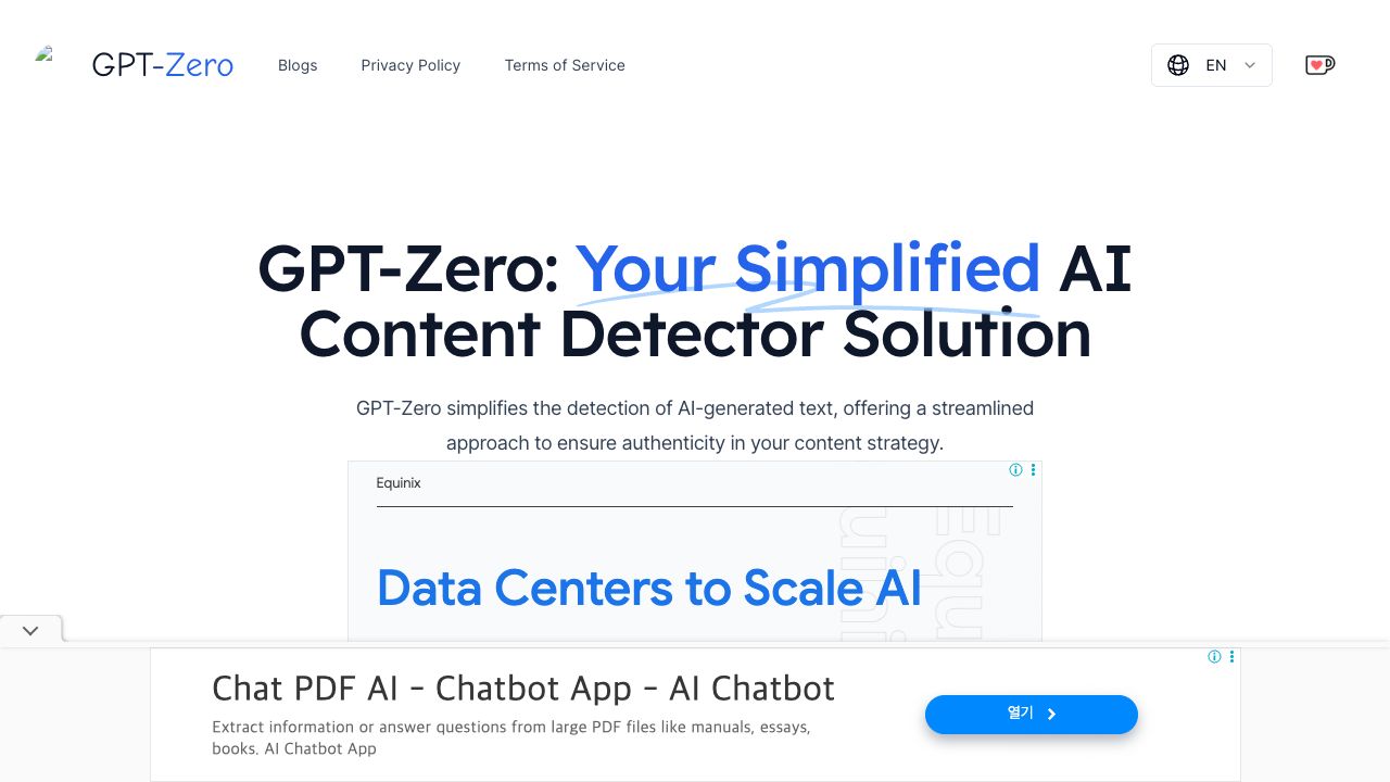 GPT-Zero.cc - Tools Directory | Toolidx