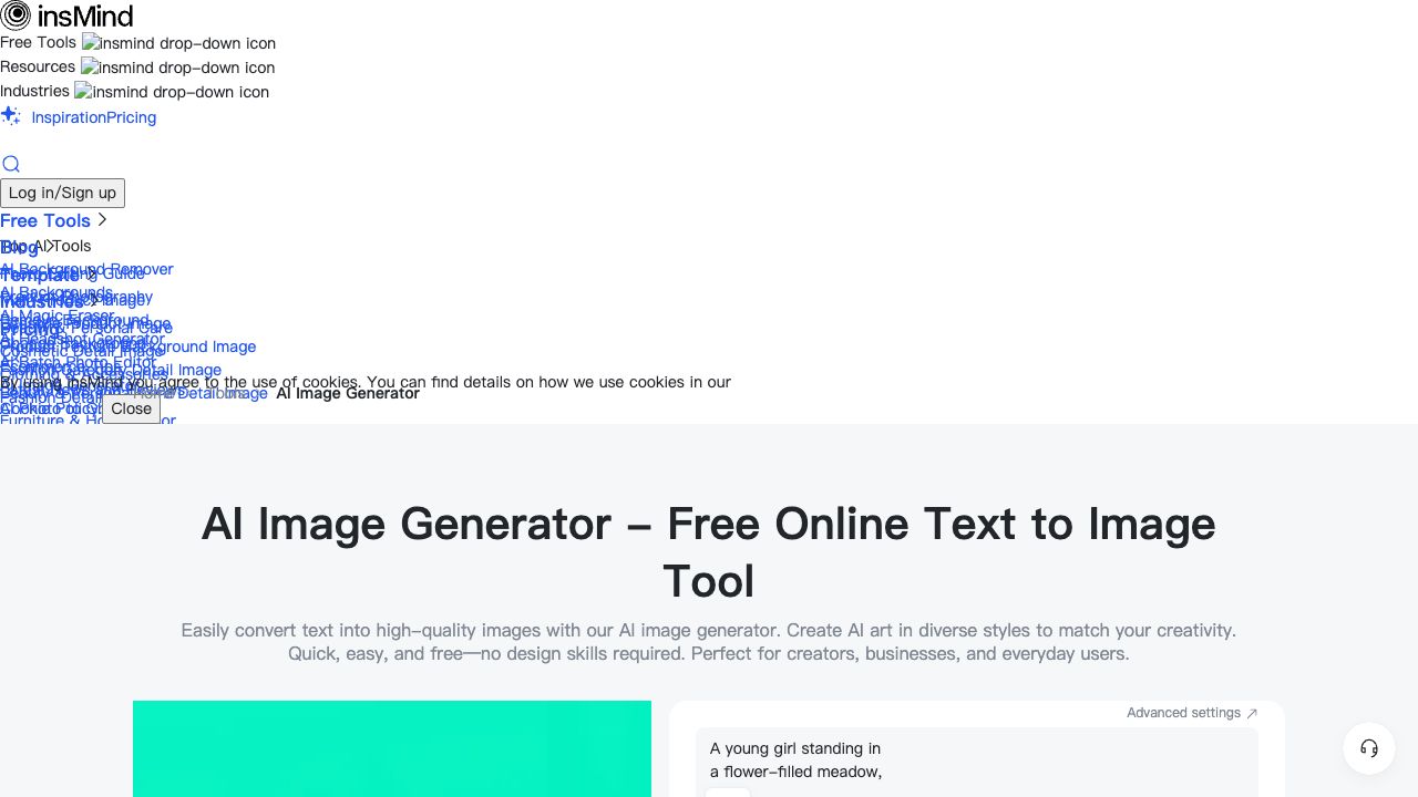 insMind AI Image Generator - Tools Directory | Toolidx
