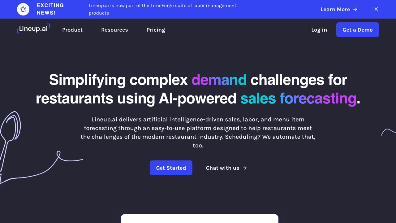 Lineup.ai - Tools Directory | Toolidx