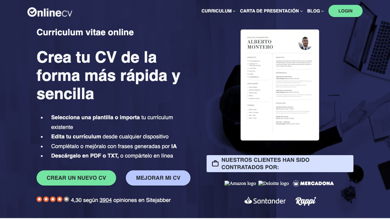 OnlineCV - Tools Directory | Toolidx
