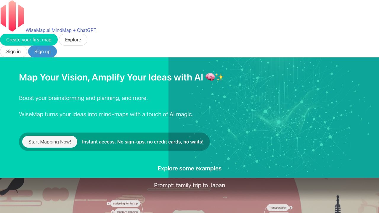 WiseMap.AI - Tools Directory | Toolidx